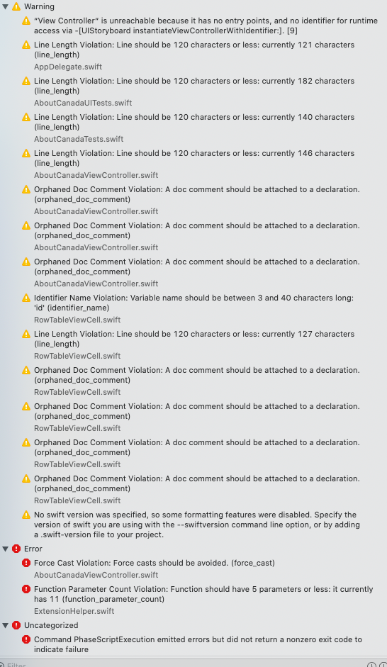 How to setup SwiftLint in your Xcode project. | by Ashish Tripathi | Medium