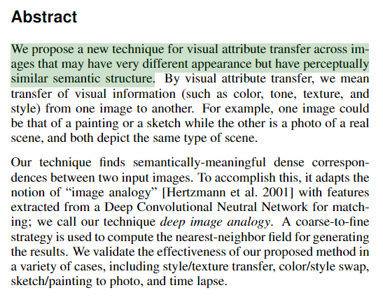 Visual Attribute Transfer through Deep Image Analogy | by Jae Duk Seo | Medium