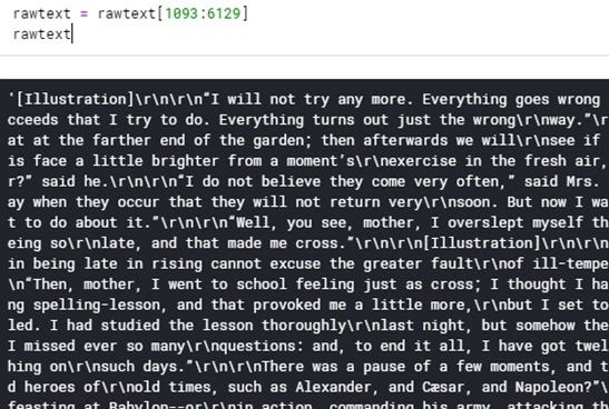 How to perform nltk on raw text. 1. How to use NLTK to process raw text ...