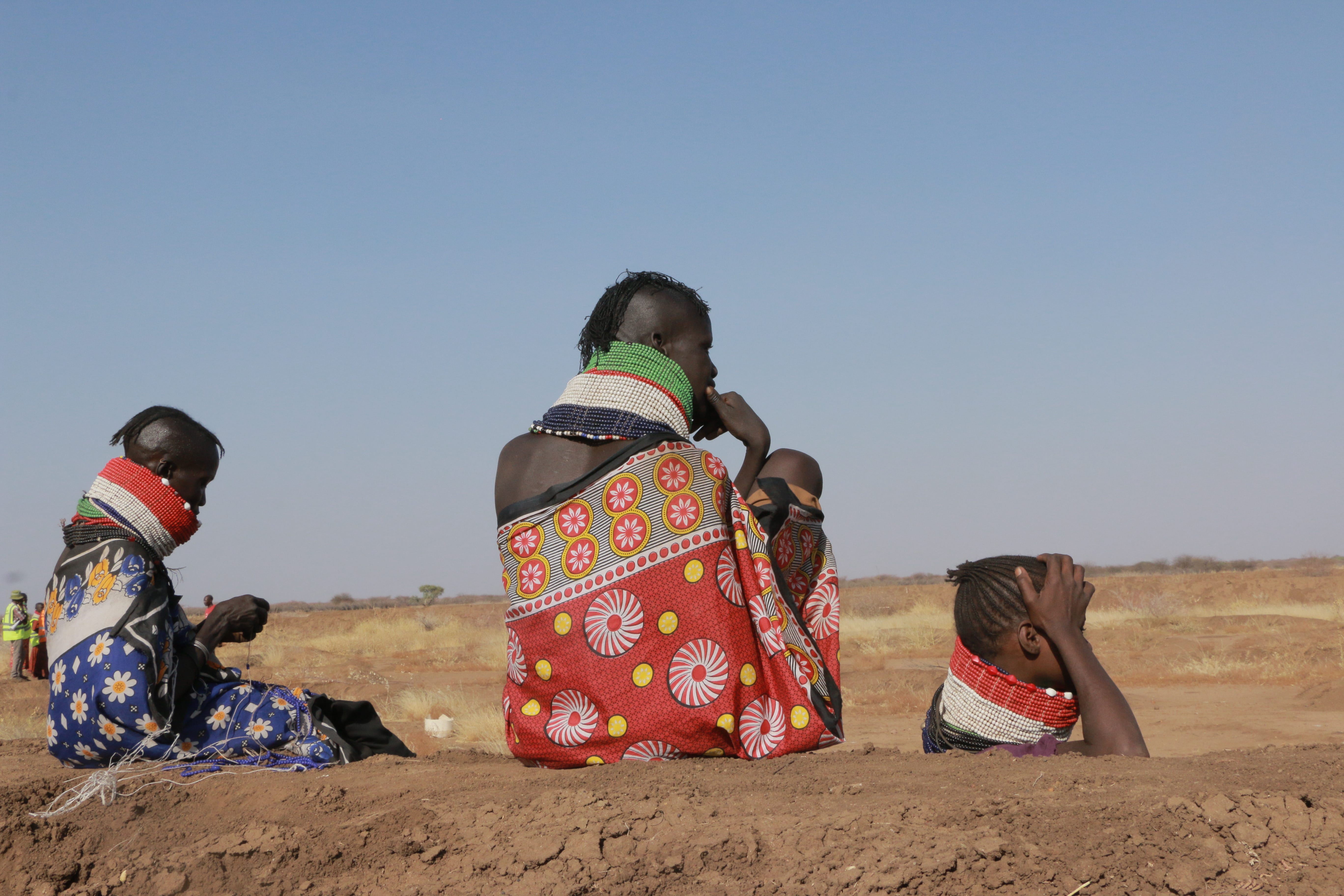 Waiting for the rains in Turkana. The farms are ready for planting but ...