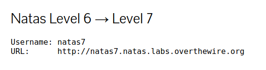 OverTheWire: Natas Level 6→ Level 7 | by Jasmeet Singh Saroya | OverTheWire Natas Writeup By ...