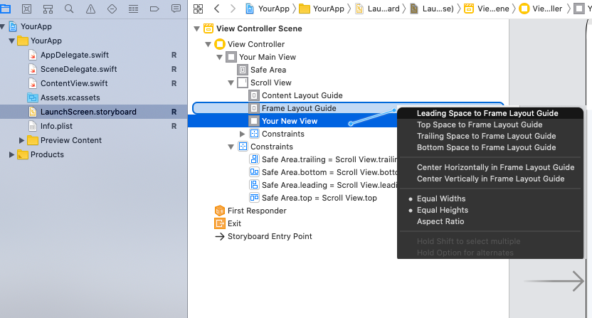 How to Fix Scrollable Content Size Ambiguity | by Sergey Razgulyaev | Medium
