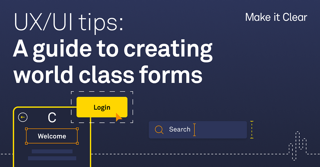 UX/ UI tips: A guide to creating world class forms | by Sarah Edwards ...