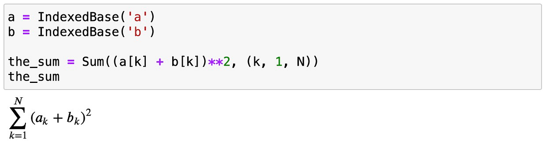 Manipulating Symbolic Sums in SymPy | by Mathcube | Sep, 2022 | Medium