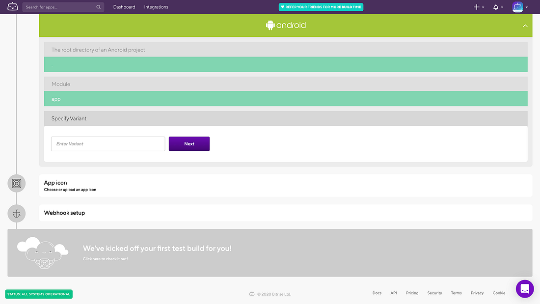 Setting up a Bitrise CI Pipeline for Android | by Nwokocha Wisdom Maduabuchi | The Startup | Medium