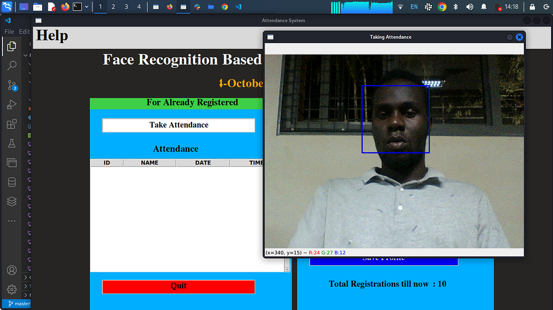 # Face_recognition_based_attendance_system | by otto joash | Oct, 2022 ...
