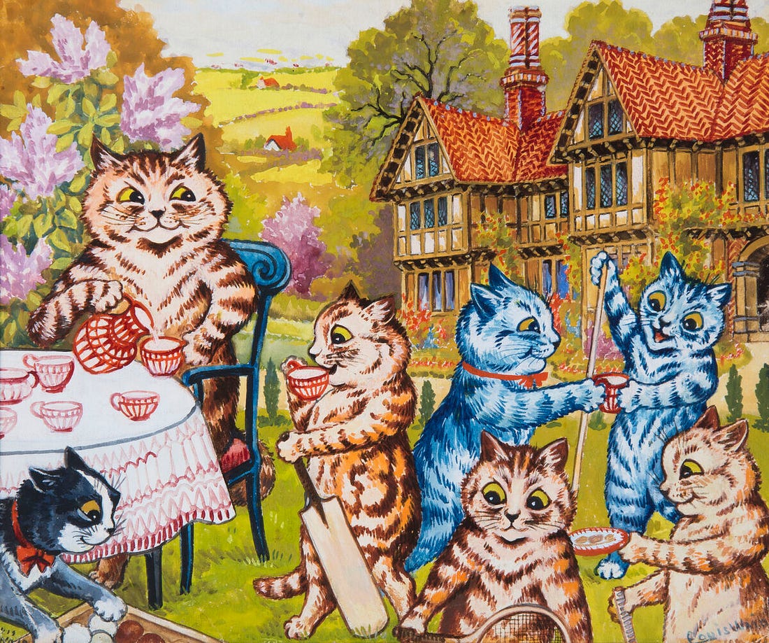 The ‘Trippy Cat World’ of a Schizophrenic Artist | by Kamna Kirti | The ...