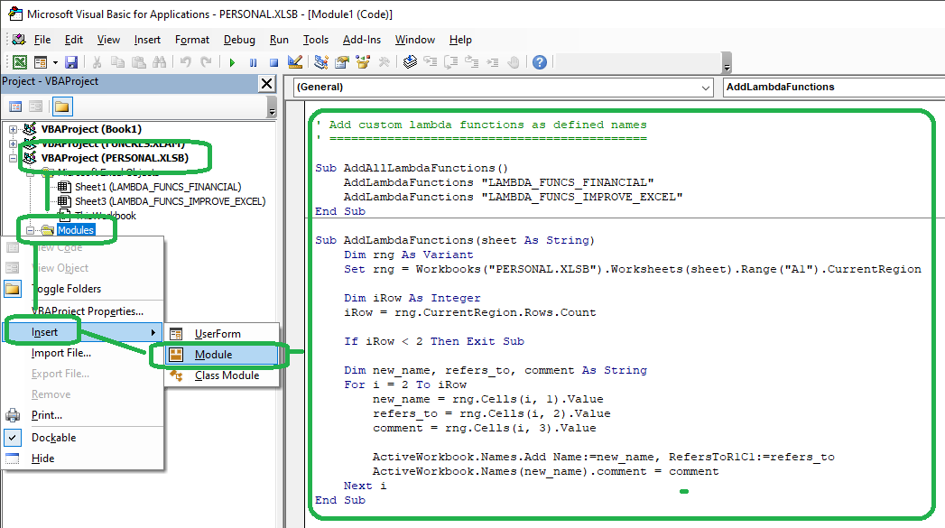 Excel Lambda Library. Lambda is a powerful new function in… | by Gareth ...