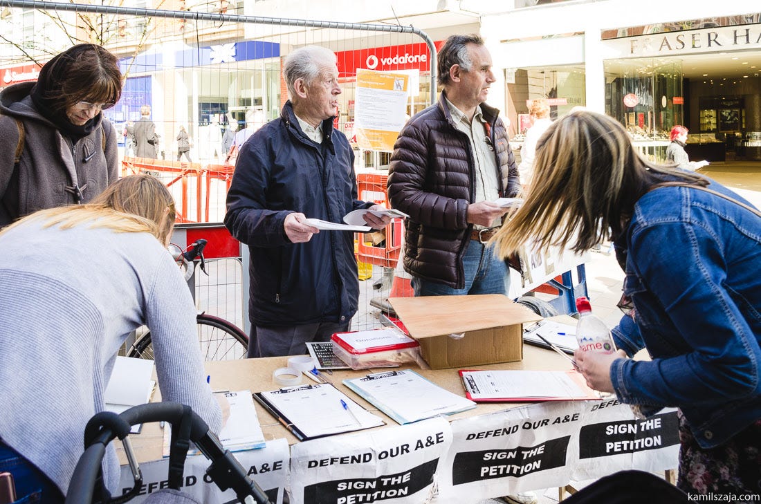 Protecting Healthcare in the UK. Our friends at 38 Degrees just shared… | by Adam Klaus ...