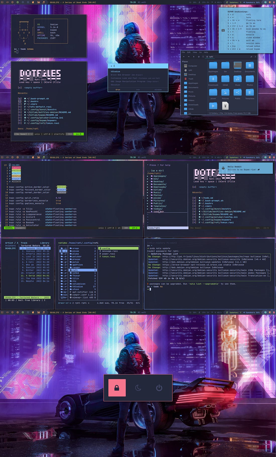 Installing Bspwm On Debian How To Install And Setup Bspwm A By Rphl Mstl Tech Notes And