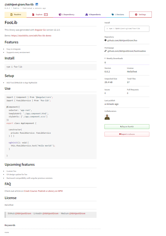 Creating Your Library An Npm Series Part I By Abhijeet Giram Globant Aug 2022 Medium