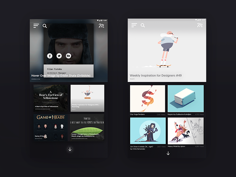 Community design concepts for Muzli | by Muzli | Muzli - Design Inspiration