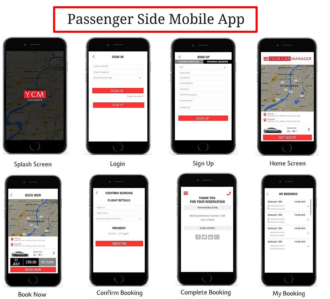 Taxi Booking App to grow your Taxi Business | by Your Cab Manager | Medium