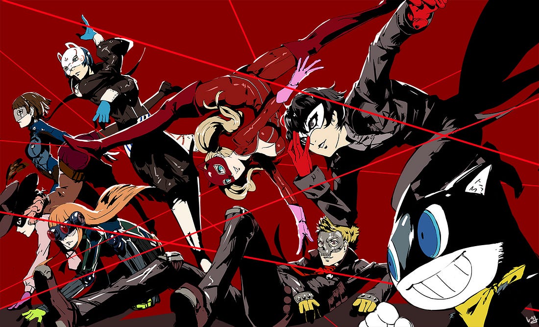 The UI and UX of Persona 5. You don’t gotta say it over text too! | by ...