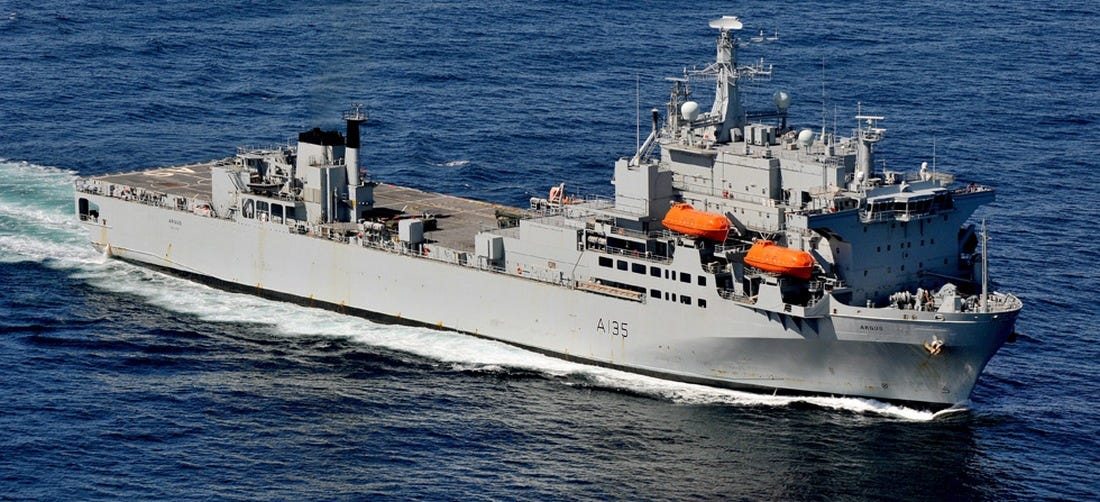 Royal Navy Sends Its Weirdest Ship to Fight Ebola | by War Is Boring ...