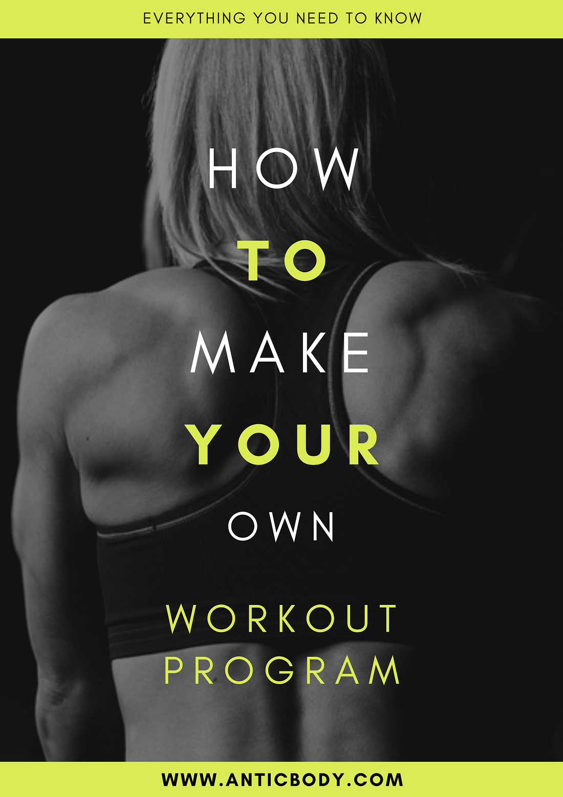 How to make your own workout program | by Yastene | Medium