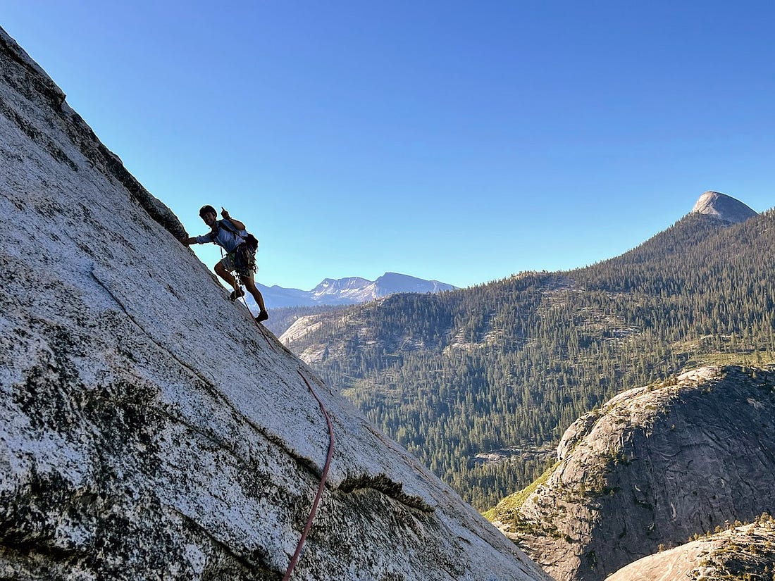 Snake Dike — Climbing Yosemite Half Dome | by Romain Rigaux | Romain’s ...