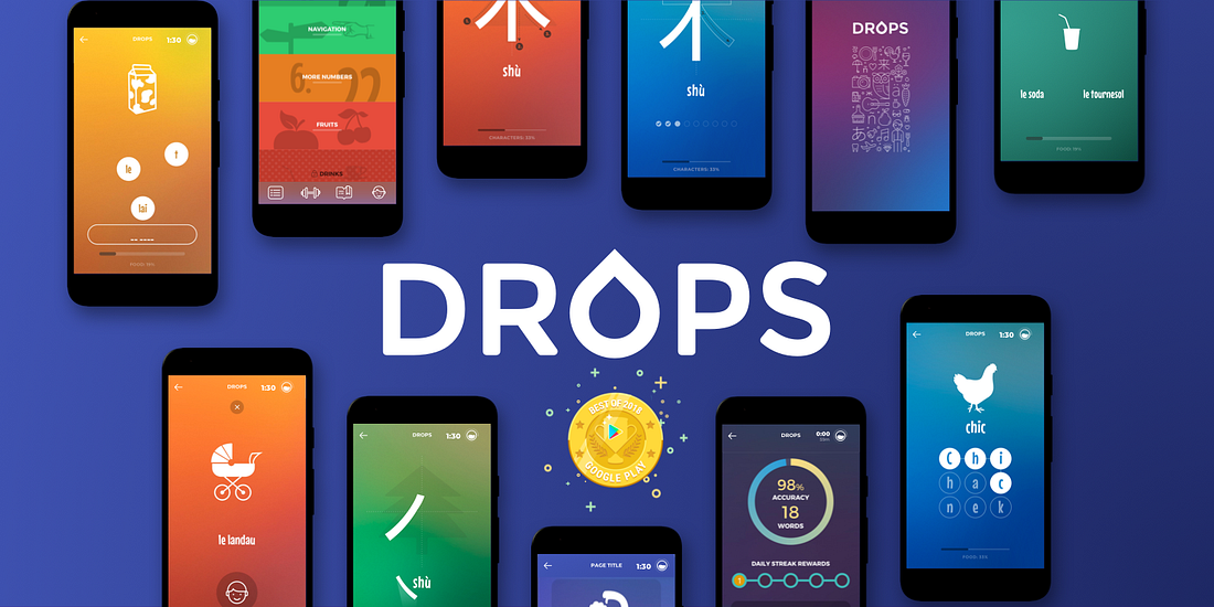 Drops Named Google Play’s Best App of 2018 | by Daniel Farkas ...