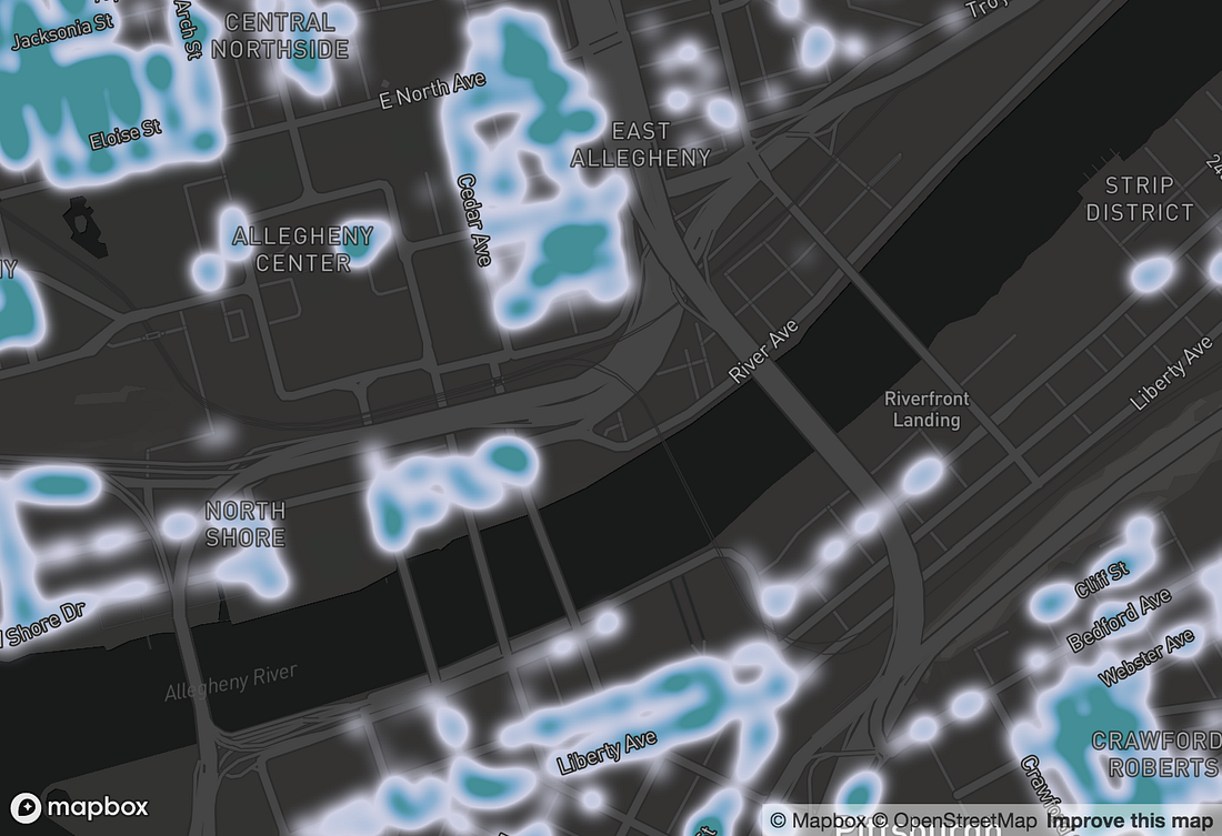 Mapbox Tutorial: Heatmap using GL JS | by Madison Draper | Medium