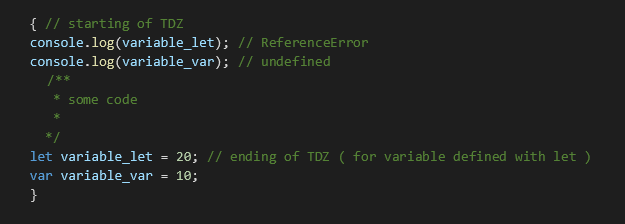 What Is ‘temporal Dead Zone In Javascript By Nakul Bhatt Medium
