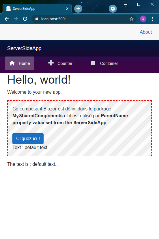 How to set up your Blazor component Layout | by Xavier Solau | YounitedTech | Medium