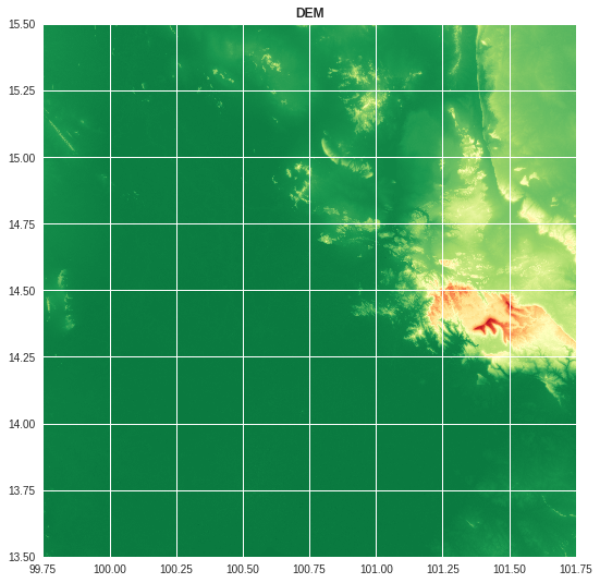 DEM Processing with Python. การจัดการและประมวลผลข้อมูลความสูงภูมิประ ...