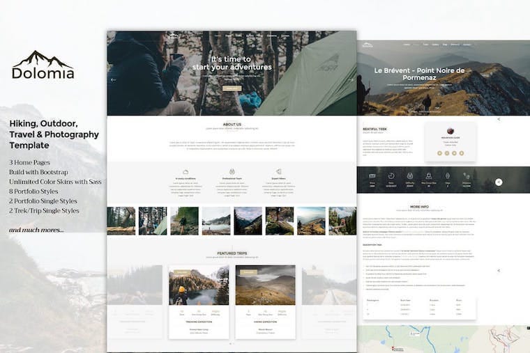 Design style: outdoorsy and wilderness-inspired | by Envato Elements ...