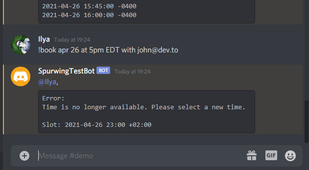 Discord Scheduling Bot for Business | by Ilya Nevolin | Geek Culture ...