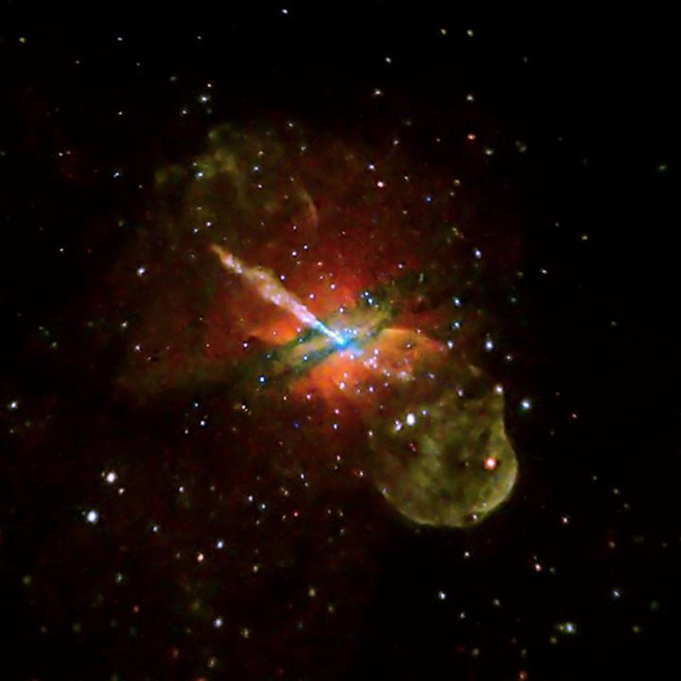 Meet The Largest X-Ray Jet In The Universe | by Ethan Siegel | Starts ...