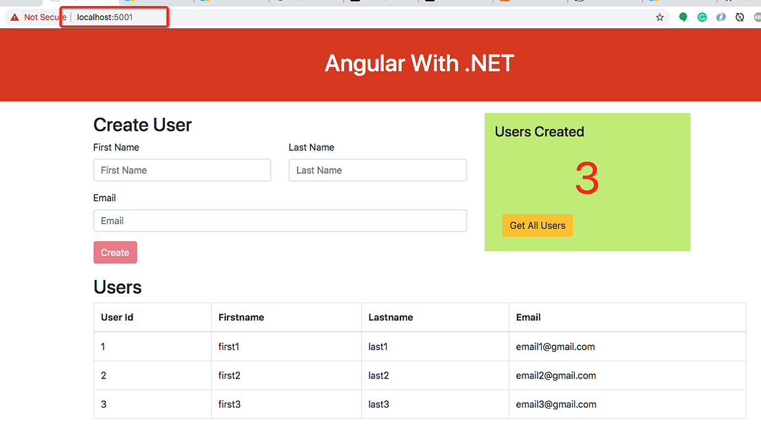 Dockerizing Angular App With Core Backend By