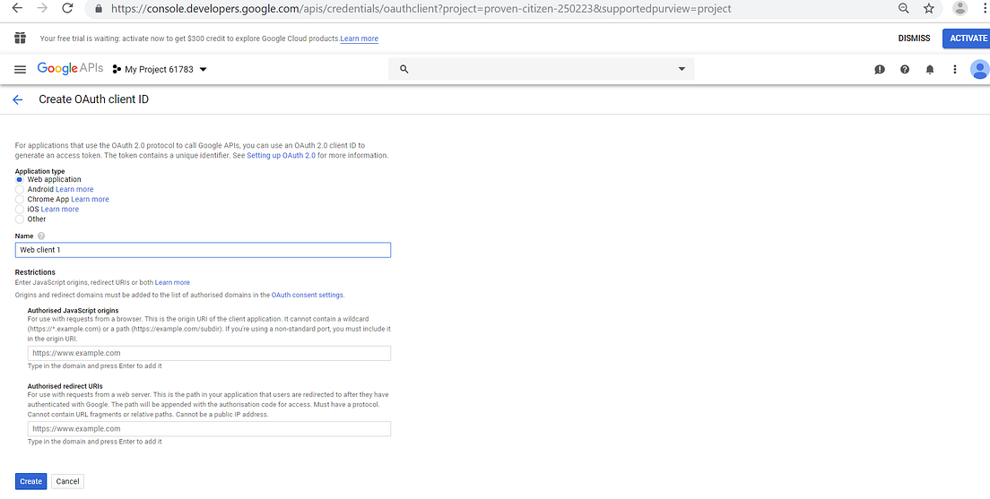 Integrating Laravel Application with Google Doc API | by Umar Elbelel | Medium