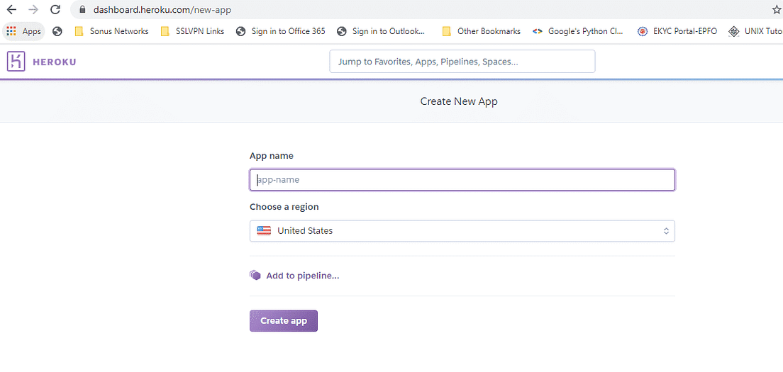 Deploying Django App On Heroku From Github Repository By