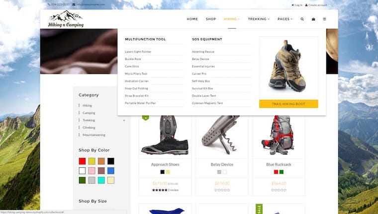 Design style: outdoorsy and wilderness-inspired | by Envato Elements ...