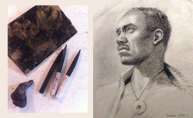The art of sharpening pencils. I went to the American Academy of Art ...