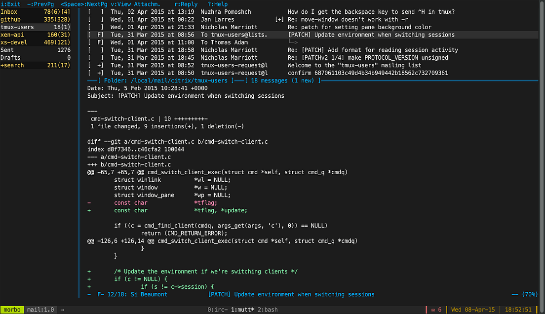 Mutt + Gmail. Mutt is a Linux email client that… | by Jeff T | Medium