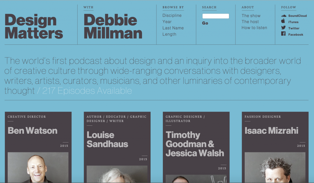 14 design podcasts to put in your ears | by InVision | For the Love of ...