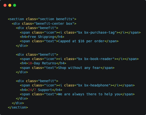 Creating a small E-Commerce website using HTML and CSS | by Amasha ...