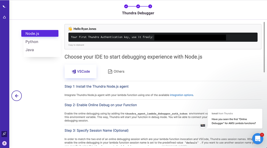 Debug AWS Lambda functions with Thundra Online Debugging | by Serverless Guru | Serverless Guru ...