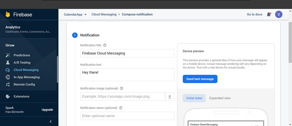 Sending Push Notifications by Using Firebase Cloud Messaging | by VARUN BHARDWAJ | Nybles | Medium