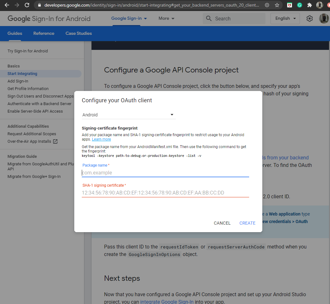 Google Login and Logout in Android With Firebase (Kotlin Implementation ...