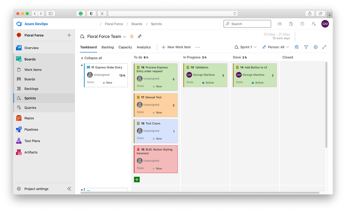 Azure DevOps: Setting up Sprints with Boards | by George Marklow | Geek Culture | Medium