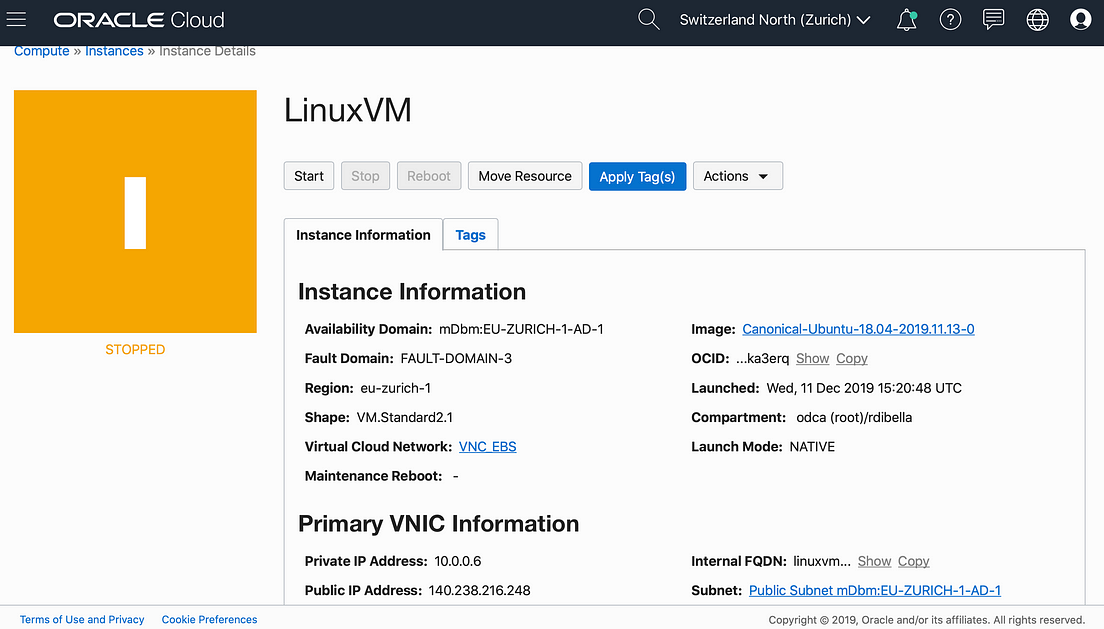 Create An Oci Compute Instance And Connect To It Via Ssh Using Putty