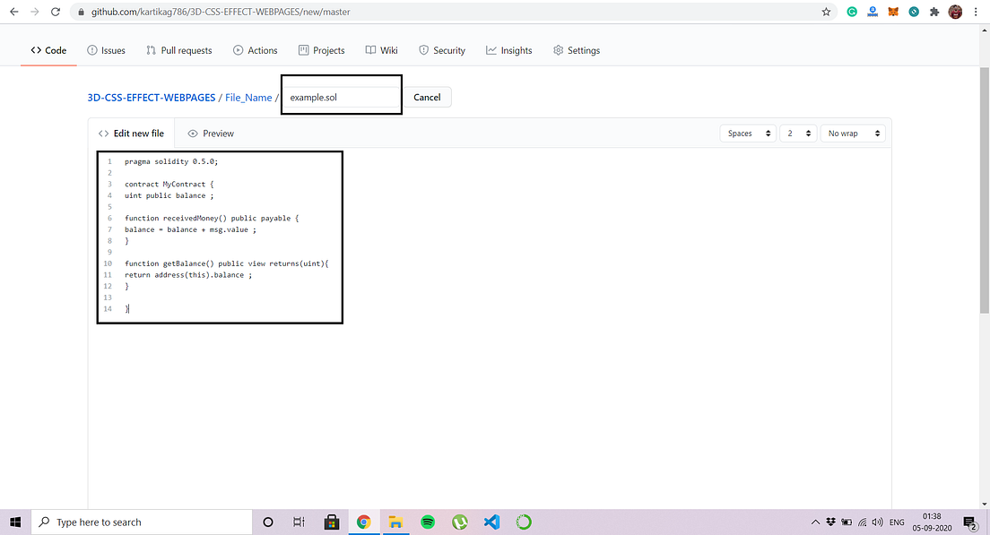 How To Create a folder in a GitHub Repository? | by Kartik Agarwal | Medium