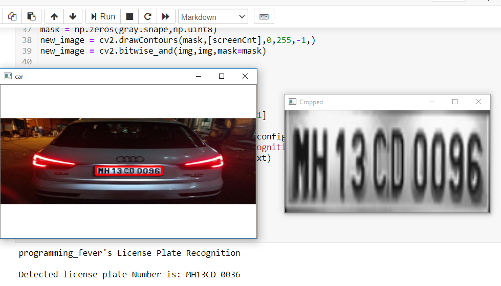 License Plate Recognition using OpenCV Python | by Praveen | programming_fever | Medium