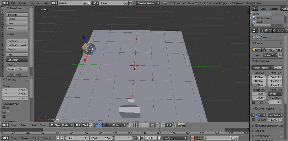 Creating a basic shooting game in blender | by Aastha SHRIVASTAVA | Medium