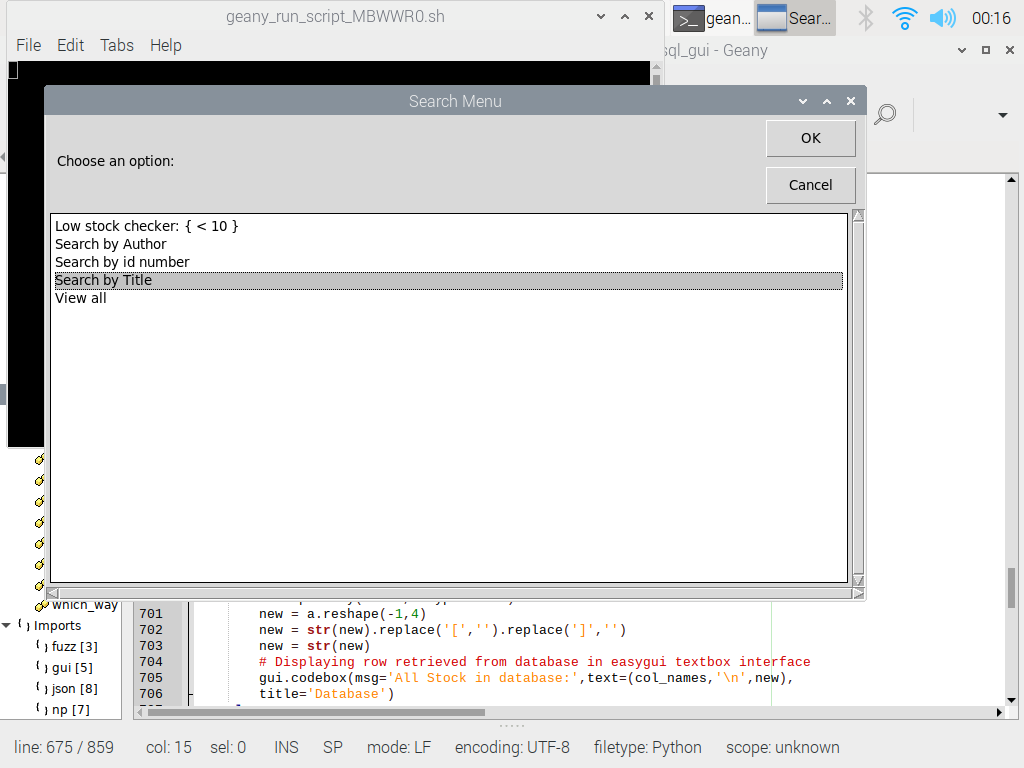 Book Management System with Python & SQLite3 | by JC | Analytics Vidhya | Medium