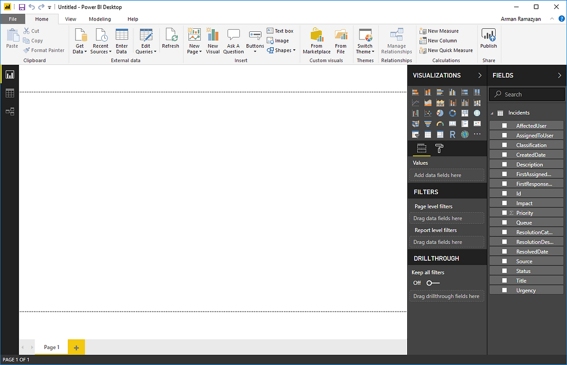 Creating SCSM Ticket Metrics using Microsoft PowerBi | by Arman Rm ...