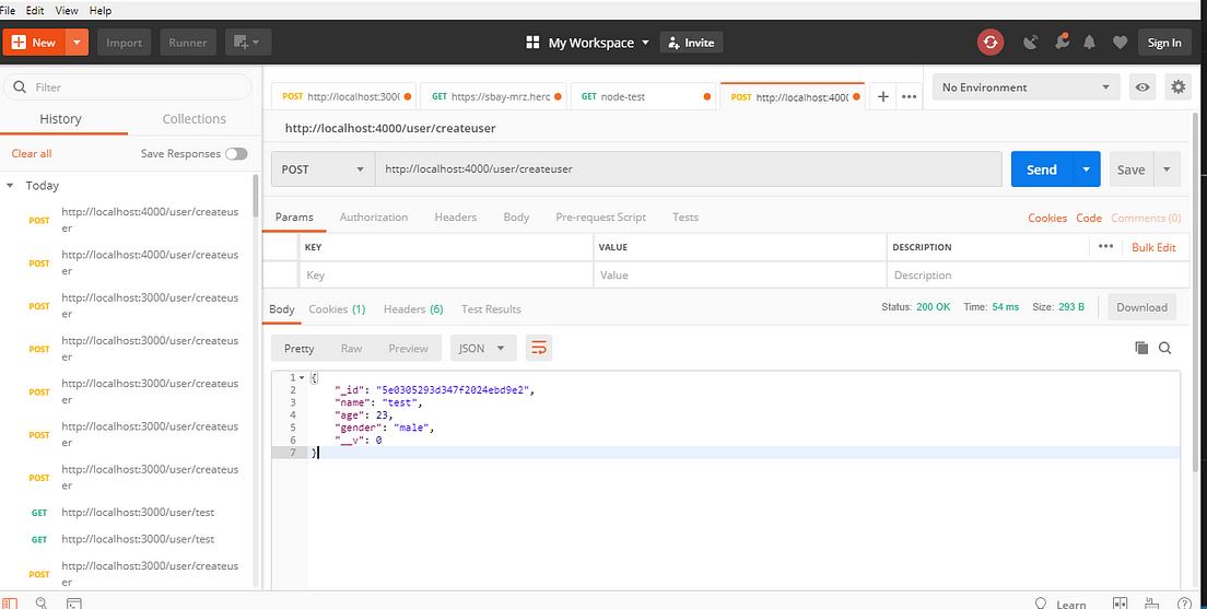 Build Simple Routes Using Node And Mongo Db With Postman Testing By Muddabir Chohan Medium