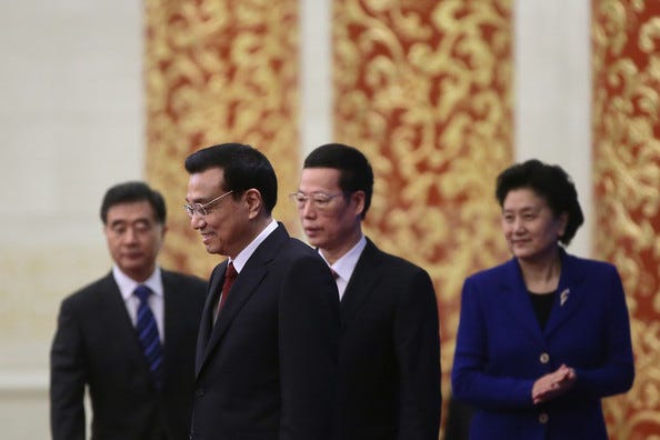 INFOGRAPHIC: How the CCP Rules, a Guide to China’s Leaders of Party and ...